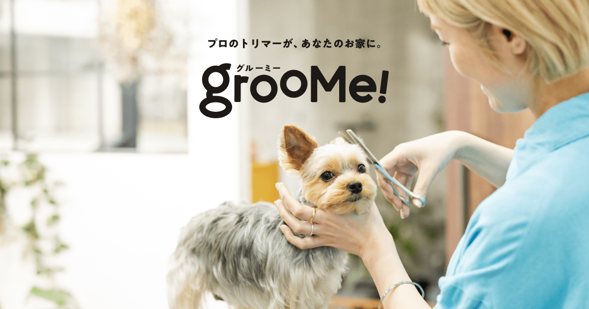 GrooMe!™(グルーミー)｜理想のトリマーに出会える出張トリミングサービス
